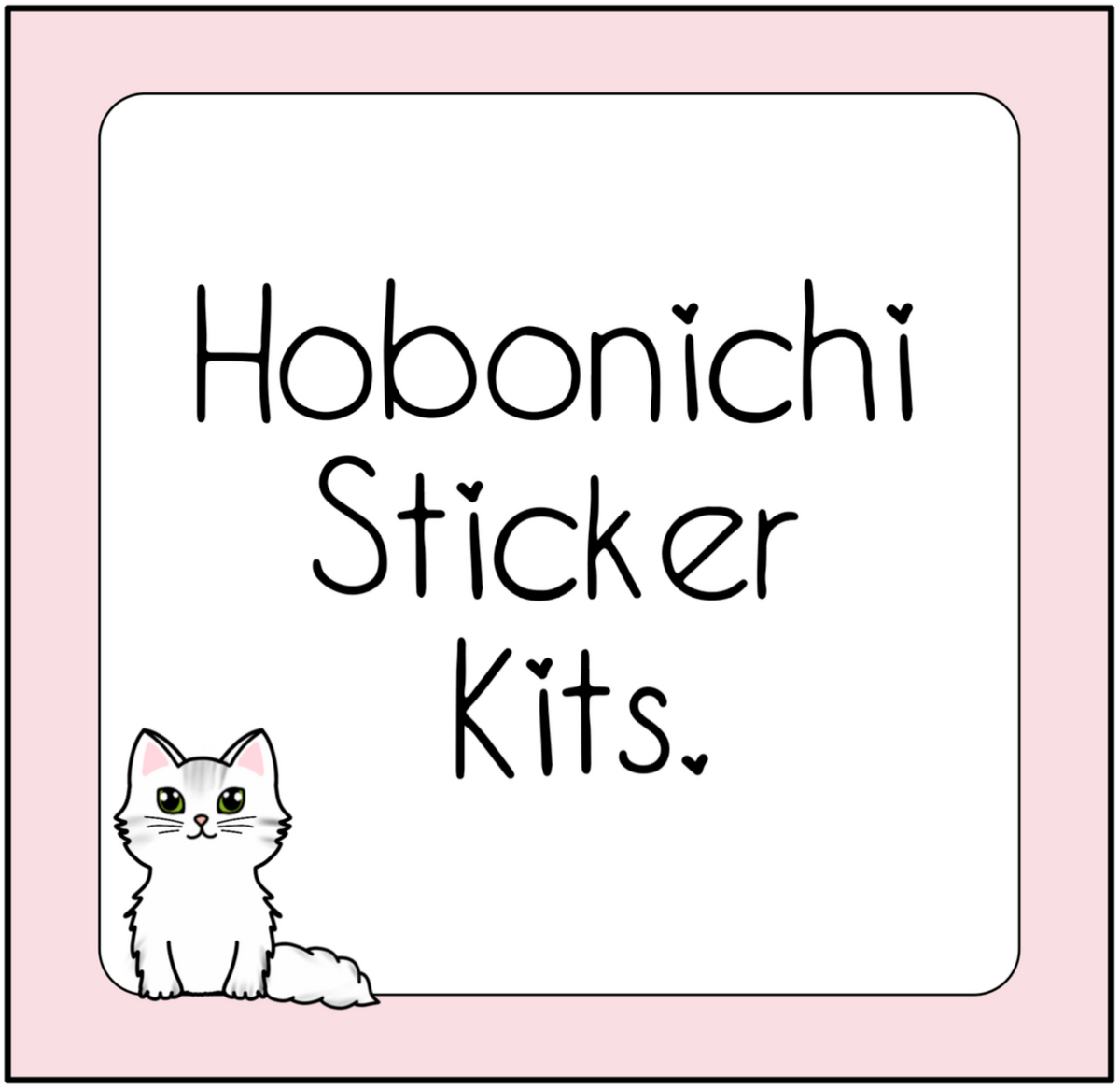 HOBONICHI STICKER KITS – Oscar & Lou