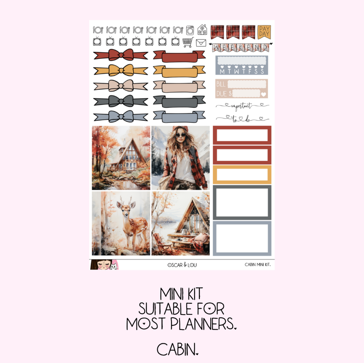Mini Kit - Cabin – Oscar & Lou
