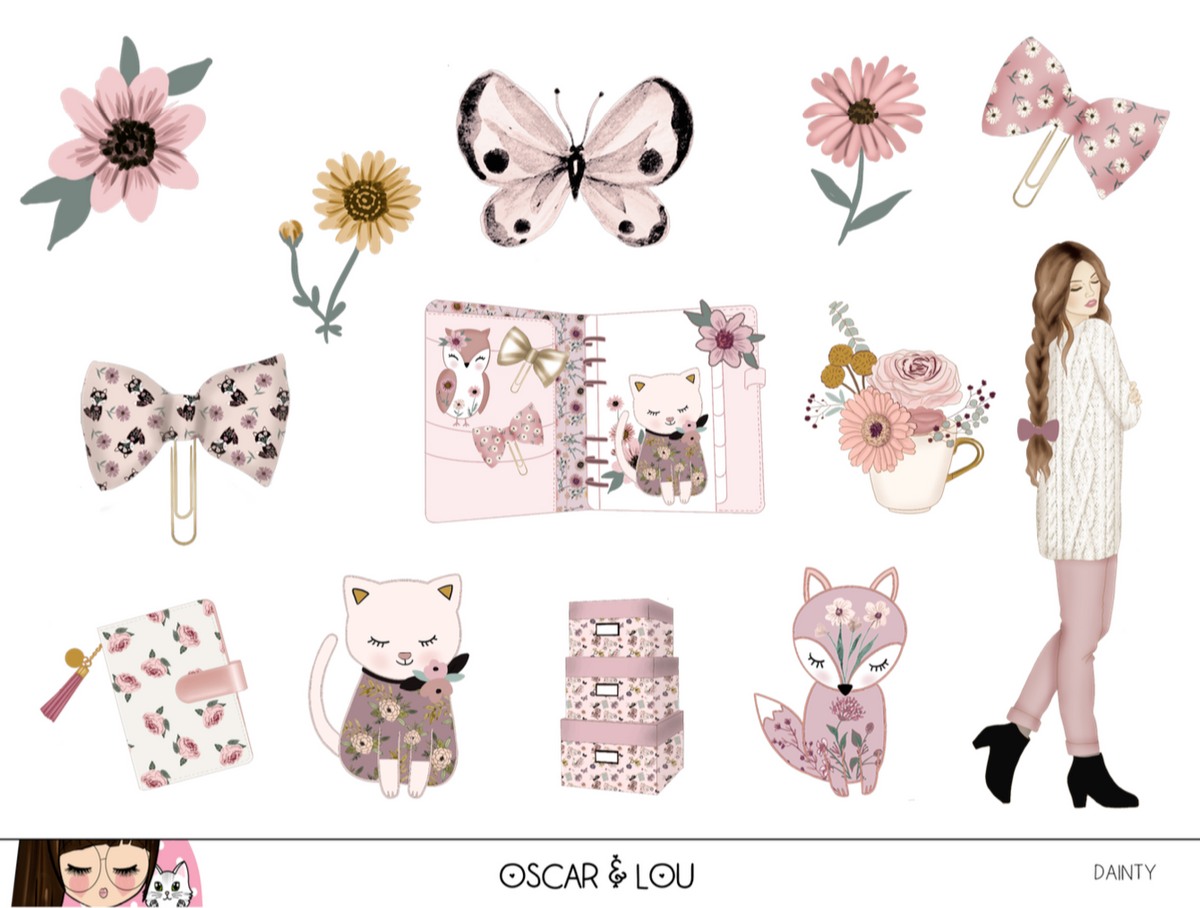 Mini Sheet - Dainty – Oscar & Lou